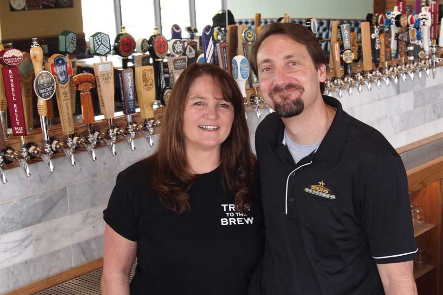 Growler USA offers a variety of small-craft beers in a friendly neighborhood setting ...